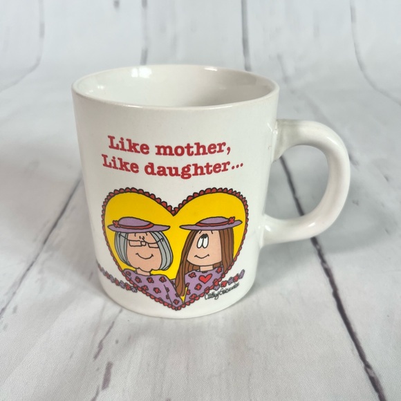 Cathy Cartoon | Dining | Cathy 983 Cartoon Stoneware Mug Likemother ...